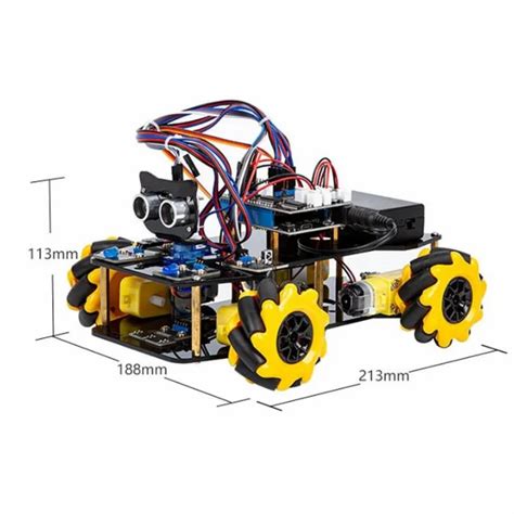 Acebott Esp32 4wd Smart Robot Car Kit For Arduino At ₹ 659900