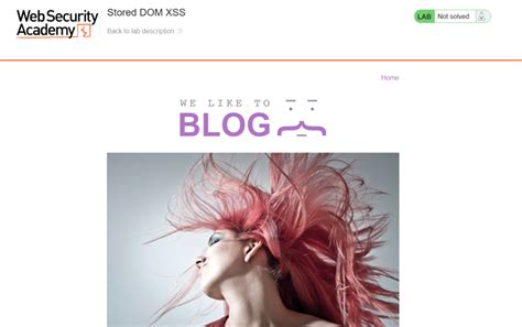 Stored Dom Xss Portswigger Write Up Deep Hacking