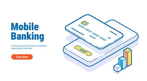 온라인 뱅킹 앱 랜딩 페이지 등각 윤곽 스타일입니다 전자 결제 화면 신용 카드 직불 카드 결제 응용 프로그램이있는 스마트 지갑 개념 스마트폰 기술 결제 3차원 형태에 대한