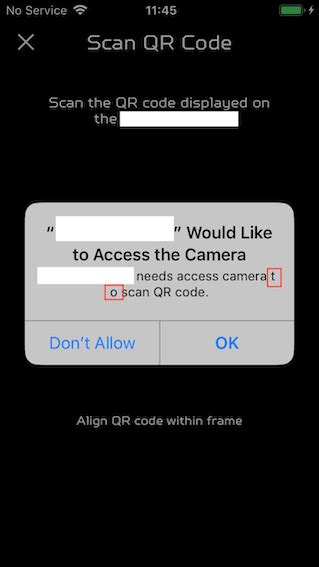 Ios System Alert Wrong Word Wrap When Using Localization Strings Stack Overflow