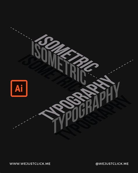 In This Video I Will Show U How To Make Isometric Text Effect In Adobe Illustrator Graphic
