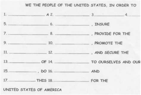 Preamble Memory Practice Diagram Quizlet