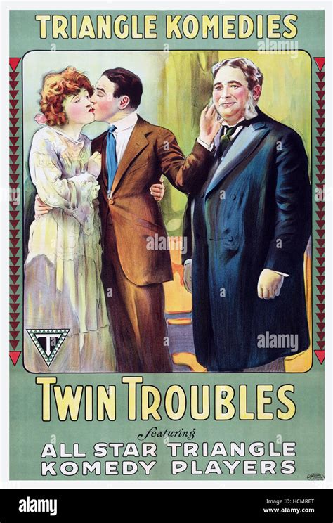Twin Troubles Us Poster Art From Left Marie Manley John Francis