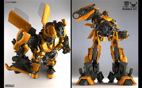 Bumblebee Low Poly By V4n5hock3r On Deviantart