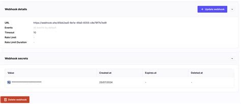 Setting Up The Webhooks