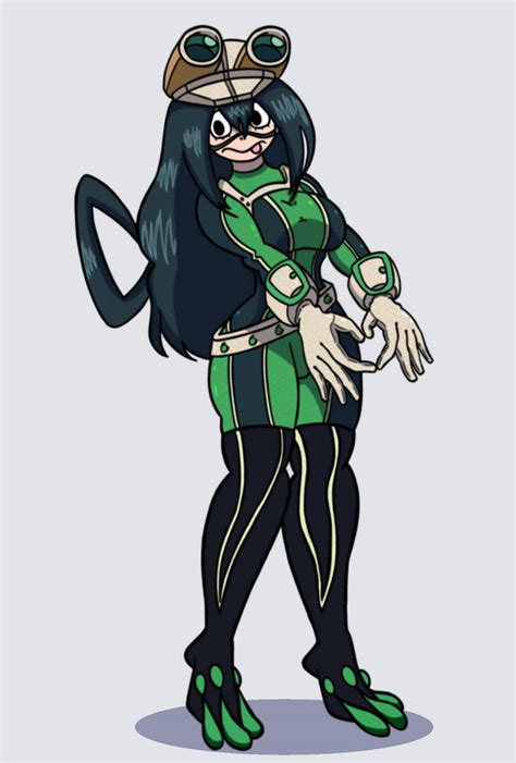 Tsuyu Asui Full Color By Angelycall On Deviantart