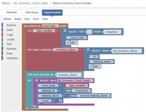 Trigger On Insert Loop Through Another Table Tables Views And Relationships Caspio