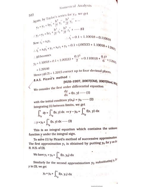 Advanced Numerical Analysis L 04 Pdf