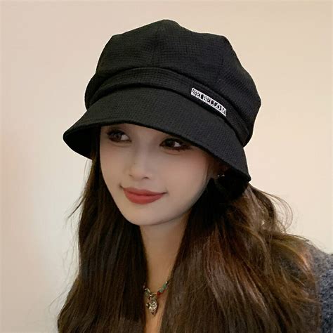 【楽天市場】【送料無料】プレゼント 秋冬用 自転車 防寒 おしゃれ 可愛い カジュアル ハット 小顔効果 無地 暖かい 防寒 ツバ付き レディース：ネスタートstore