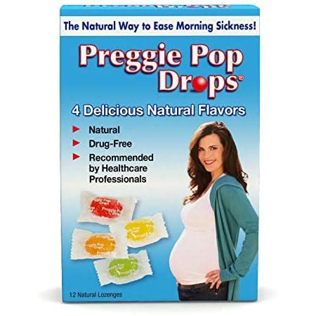 Organic Preggie Pop Drops Morning Sickness During