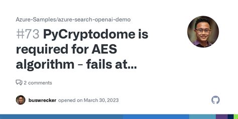 Pycryptodome Is Required For Aes Algorithm Fails At Prepdocs Py