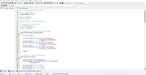 Task 3 Completed Tic Tac Toe Game With Cpp Internpe Internpe