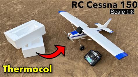 how to make rc plane at home cessna 150 rcplane youtube