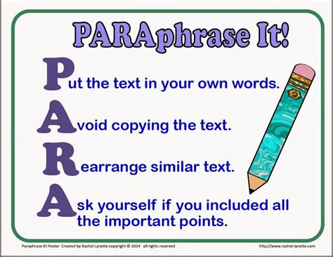 Paraphrasing 7th Grade Paraphrasing And Citing Libguides At La Salle