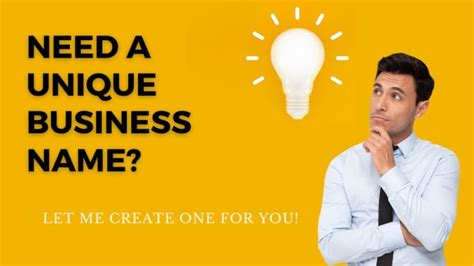 create a memorable and catchy business name by isuruanjana939 fiverr
