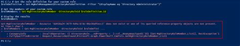 Azure How To Get Members From A Custom Ad Role With Ms Graph