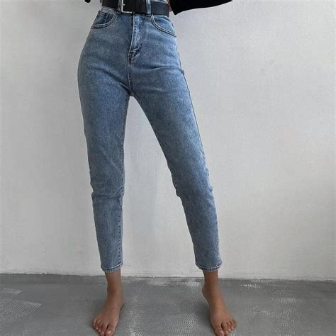 Джинси мом висока посадка жіночі — ціна 850 грн у каталозі Джинси Купити жіночі речі за