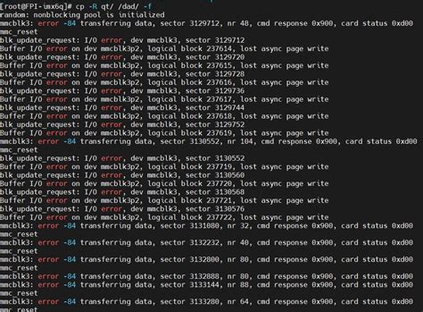 Emmc波形异常，导致无法写入 Nxp Community