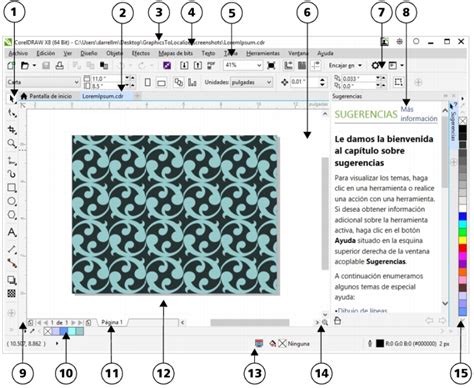 Coreldraw Ayuda Ventana De La Aplicación