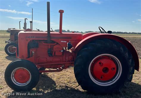 1949 Case La Tractor In Spearville Ks Item Li9424 Sold Purple Wave