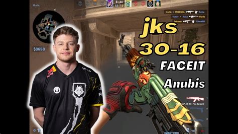 Csgo Pov G2 Jks 30 16 Anubis Faceit Ranked Mar 10 2023 Youtube