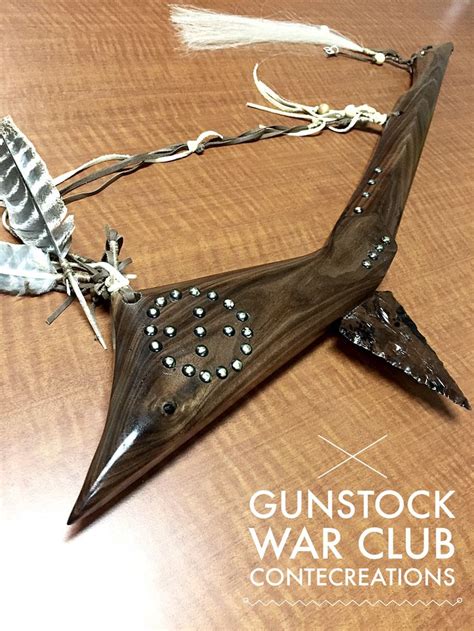 Gunstock War Club Pattern At Jason Vincent Blog