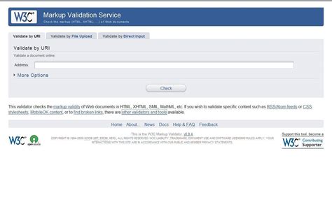 W3c Markup Validation Service Gratis Nutzen Heise