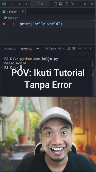 Semua Juga Setuju Wkwkwk Pov Ikuti Tutorial Tanpa Error Coding Programming Humor Youtube
