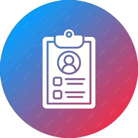 Premium Vector Patient Pofile Icon Vector Image Can Be Used For