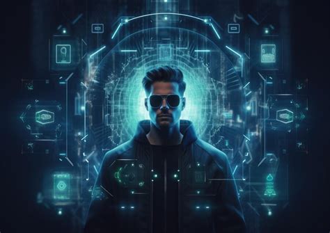 Premium Ai Image A Visualization Of A Secure Digital Identity Verified By Ai A Key Component