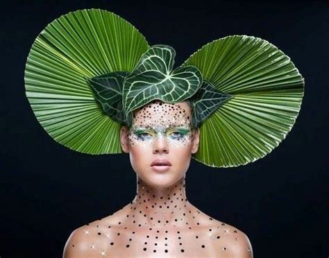 Chignon Volume Tahitian Costumes Floral Headdress Crazy Hats Floral