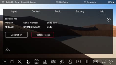 Info Menu Support Atomos Info Menu Support Atomos