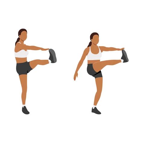 Mujer Haciendo Ejercicio Crujiente De Patadas Ilustración Vectorial