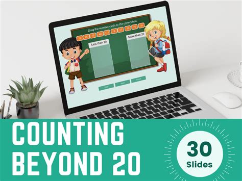 Counting Beyond 20 Interactive Digital Maths Lesson For Year 1 Teaching Resources