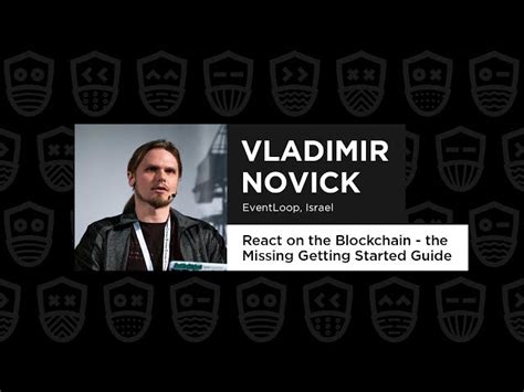 Conference Talks Talk React On The Blockchain The Missing Getting