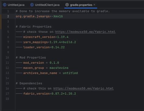 choosing a fabric api version doesn t get saved · issue 2118 · minecraft dev minecraftdev · github