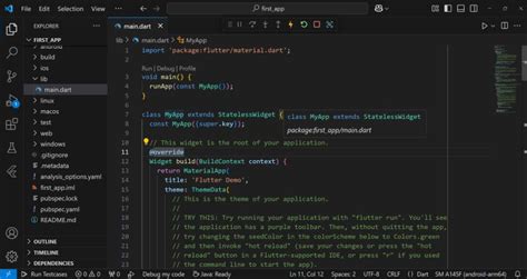 Flutterdevelopment Firstapp Dart Mobileappdevelopment