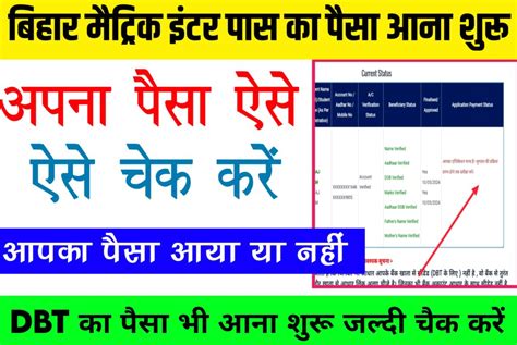 Matric Inter Scholarship 2024 पैसा आना शुरू ऐसे चेक करें Point Of