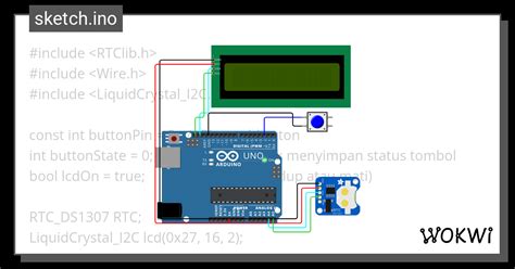 Jam Digital Wokwi Esp32 Stm32 Arduino Simulator