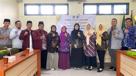Perluas Jejaring Akademik 4 Dosen Pascasarjana Uin Saizu Lakukan Visiting Lecturer Di Umnu