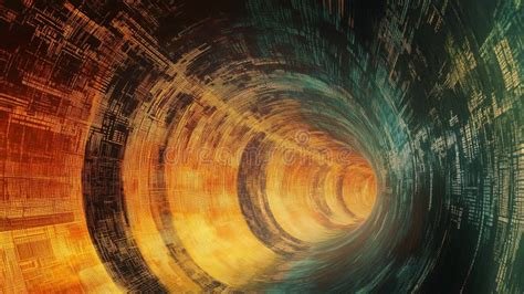 Big Data Visualization Expansive Multi Colored Data Streams Flowing