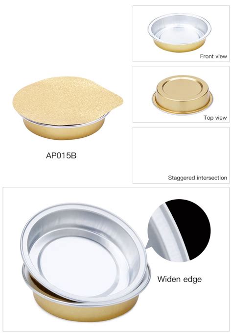 Round Sealable Aluminum Foil Container Ablpack