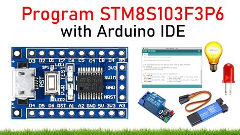 How To Use And Program Stm8s103f3p6 Stm8 Microcontroller Board With Arduino Ide Beginners Guide