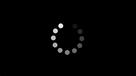 Loading Wheel Animation Animated Spinning Load Icon With Alpha Layer