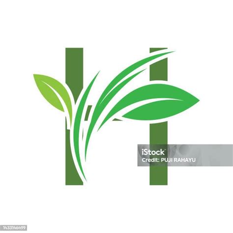 편지 H 에코는 로고 아이콘 디자인 템플릿 요소를 남깁니다 0명에 대한 스톡 벡터 아트 및 기타 이미지 0명 개념 개념과 주제 Istock