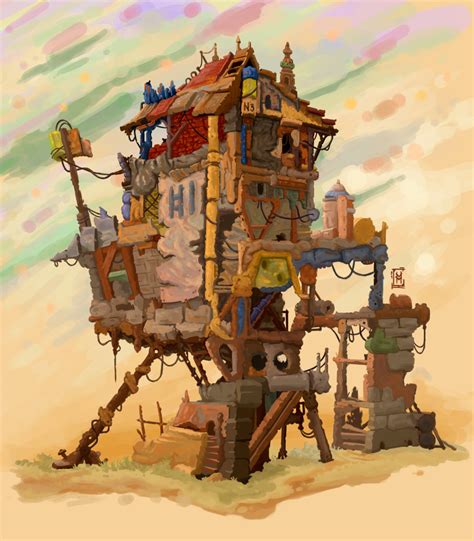 Artstation Junkhouse