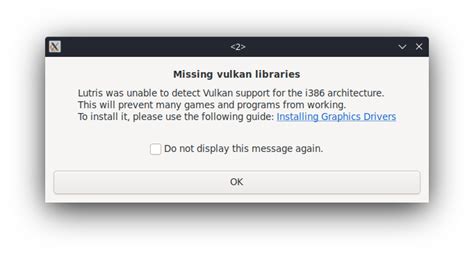 Missing Vulkan Libraries On Steam Deck · Issue 111 · Lutrisdocs · Github