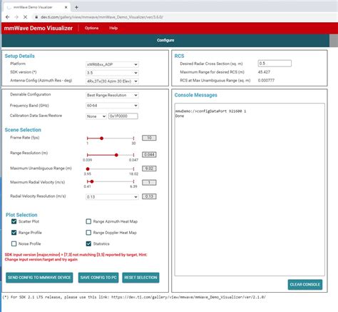 IWR6843AOP Having Issue Connecting To COM Ports On Demo Board Sensors Forum Sensors TI