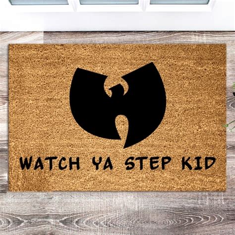 Wu Tang Doormat Etsy