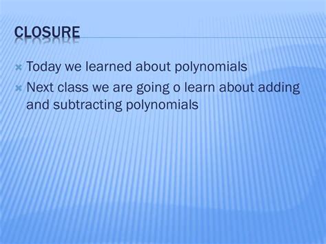 Ppt 6 3 Polynomials Powerpoint Presentation Free Download Id2576527